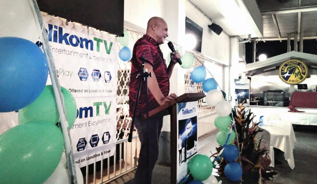 Telikom TV Launches in Lae | pngbuzz.com
